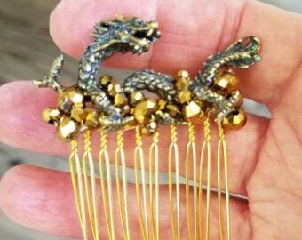 Dragon Comb - Etsy