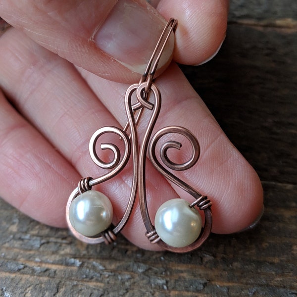 Pearl Wire Wrapped - Etsy