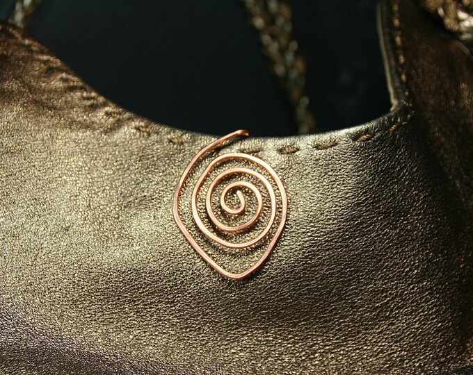 Copper Purse Key Hook Key Ring Never Lose Your Keys Again Copper ...