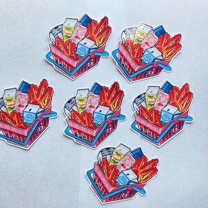 Dandadan Inspired, Momo Ayase Sticker, Okarun, King Crab, Pompy, Ken ...