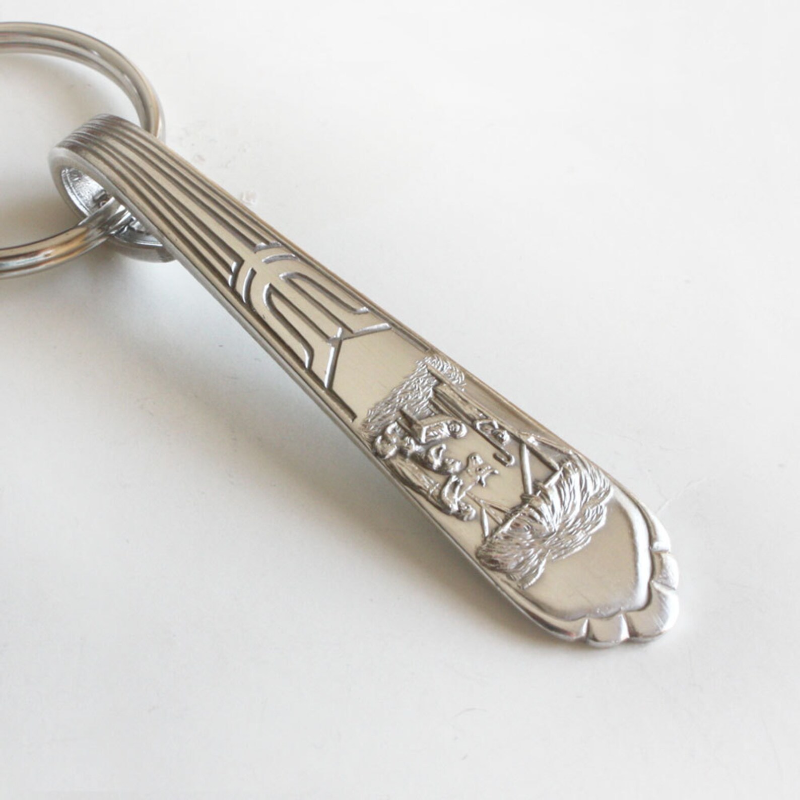 Spoon Key Chain Spoon Key Ring Spoon Keychain Vintage - Etsy