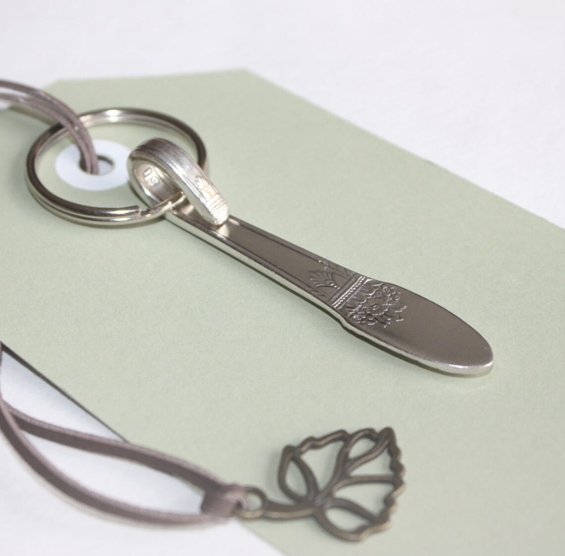 Spoon Handle Key Ring Spoon Keychain Spoon Key Chain | Etsy