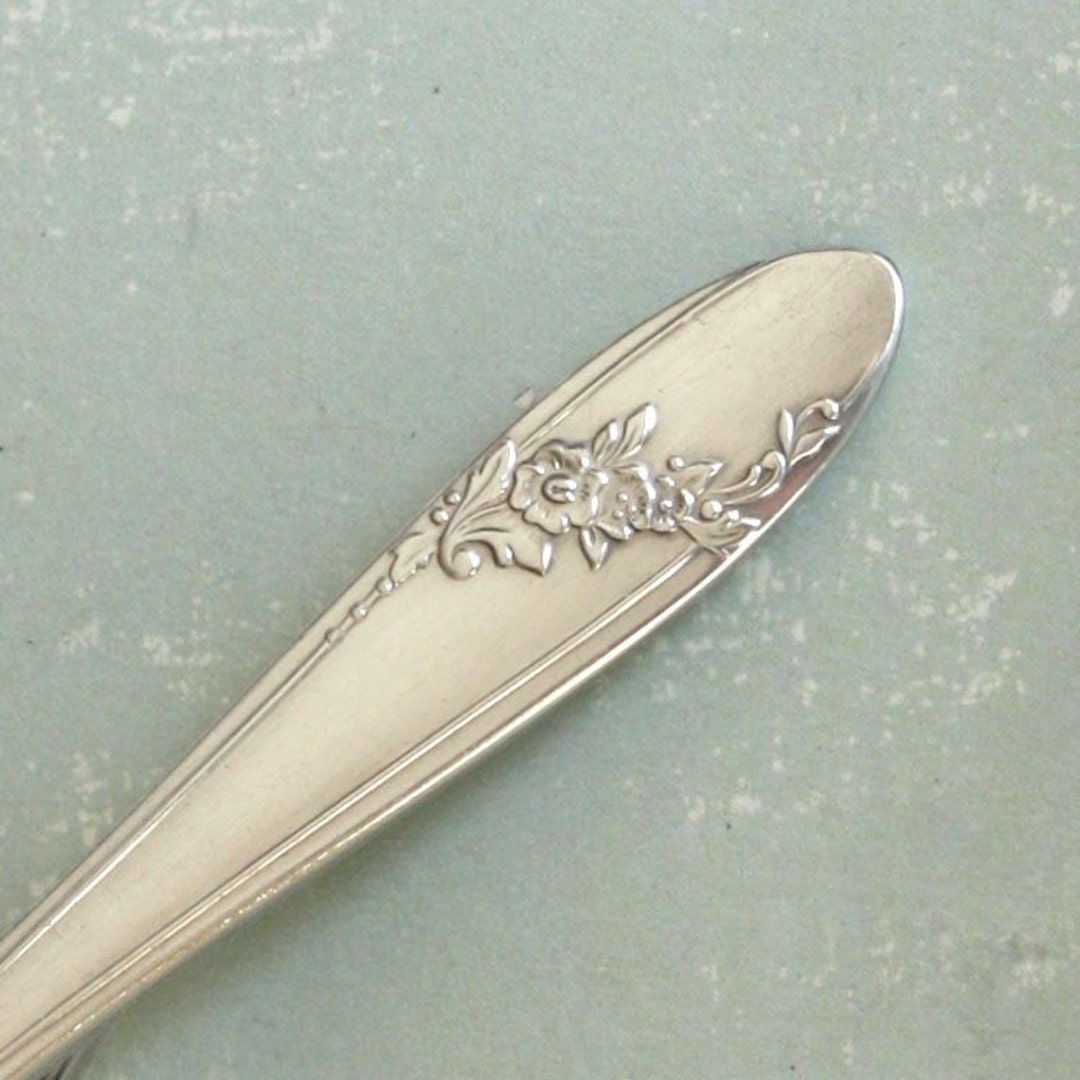 Silverware Key Chain Queen Bess Pattern Silver Plate by Ogdenarthaus - Etsy