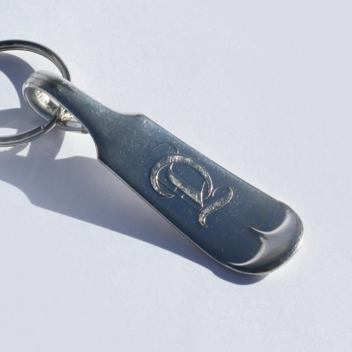 Spoon Keychain Spoon Key Chain Spoon Key Ring Monogram T - Etsy