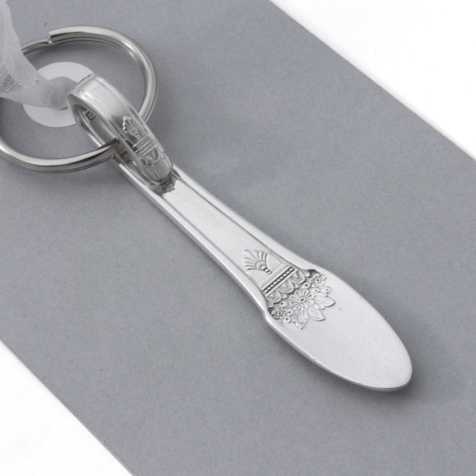 Silverware Handle Key Ring Spoon Key Chain Spoon Key Ring | Etsy