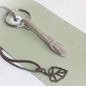 Spoon Handle Key Ring, Spoon Keychain, Spoon Key Chain, Upcycled ...