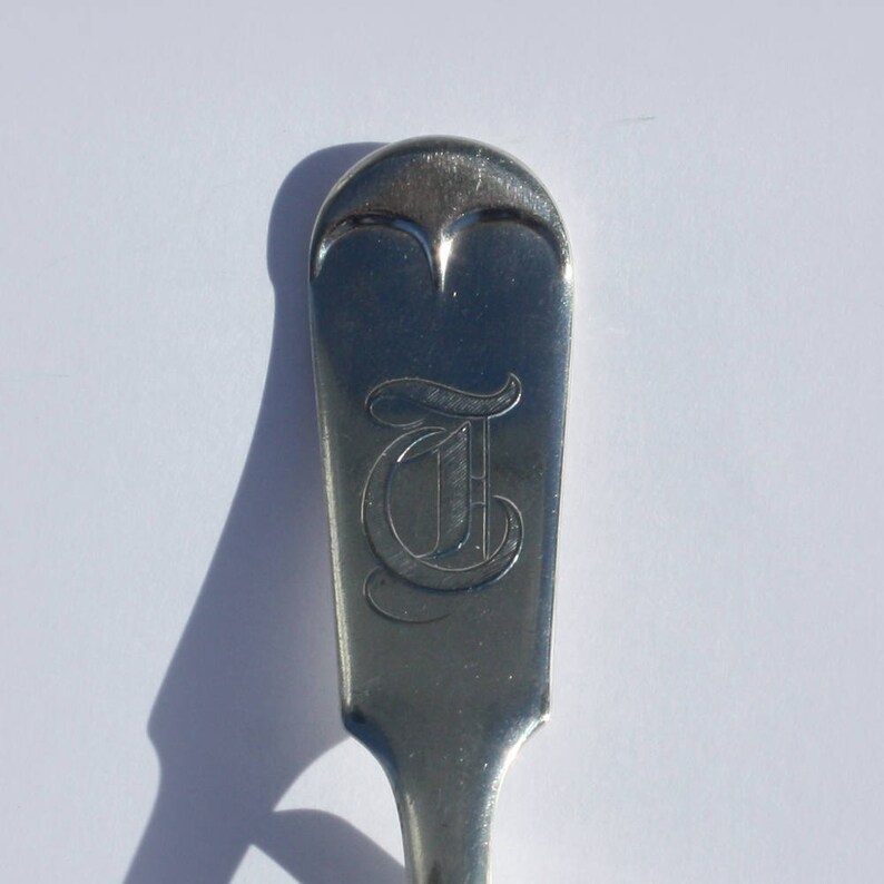 Spoon Keychain, Spoon Key Chain, Spoon Key Ring, Monogram T, Handmade ...