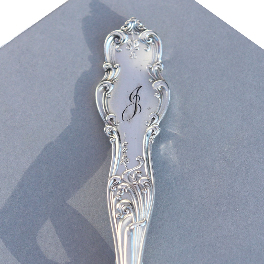 Spoon Key Ring Spoon Key Chain Silverware Keychain Tudor Pattern J ...