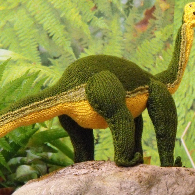 Dinosaur Knitting Pattern - Etsy