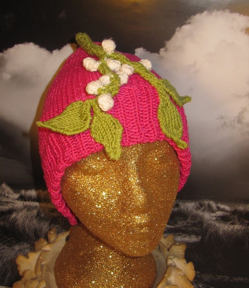 Digital Pdf File Knitting Pattern Madmonkeyknits Mistletoe - Etsy