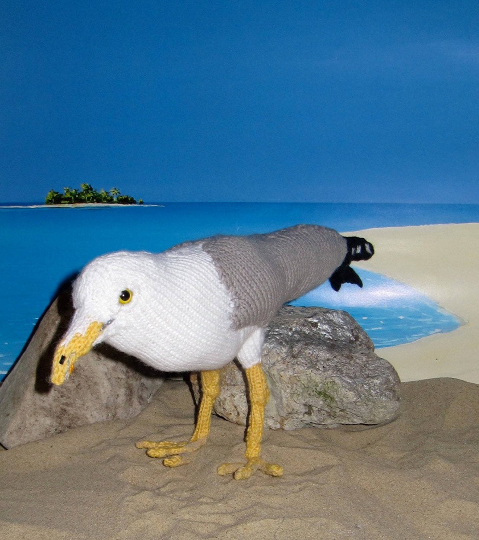 Knitting Pattern Only My Pet Seagull Knitting Pattern | Etsy