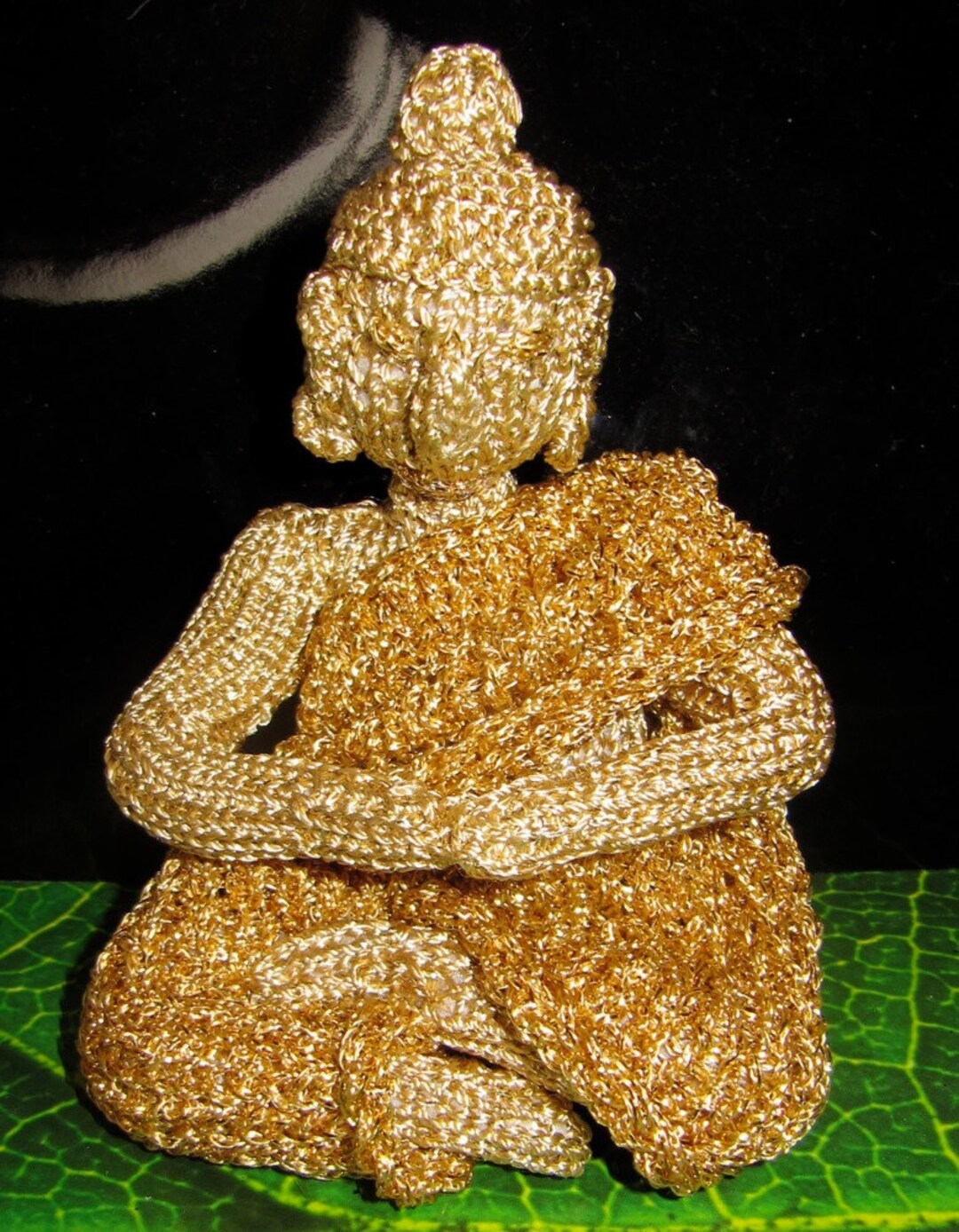 ENGLISH ONLY Digital File Pdf Download Golden Buddha Knitting Pattern ...