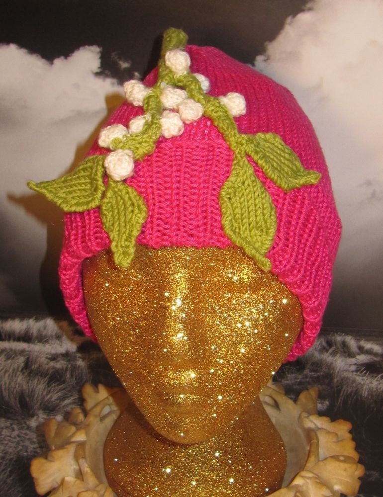 Digital Pdf File Knitting Pattern Madmonkeyknits Mistletoe - Etsy