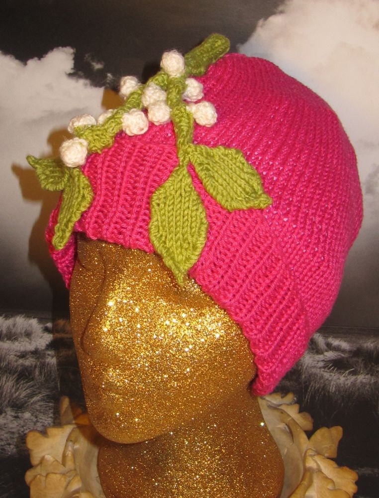 Digital Pdf File Knitting Pattern Madmonkeyknits Mistletoe - Etsy