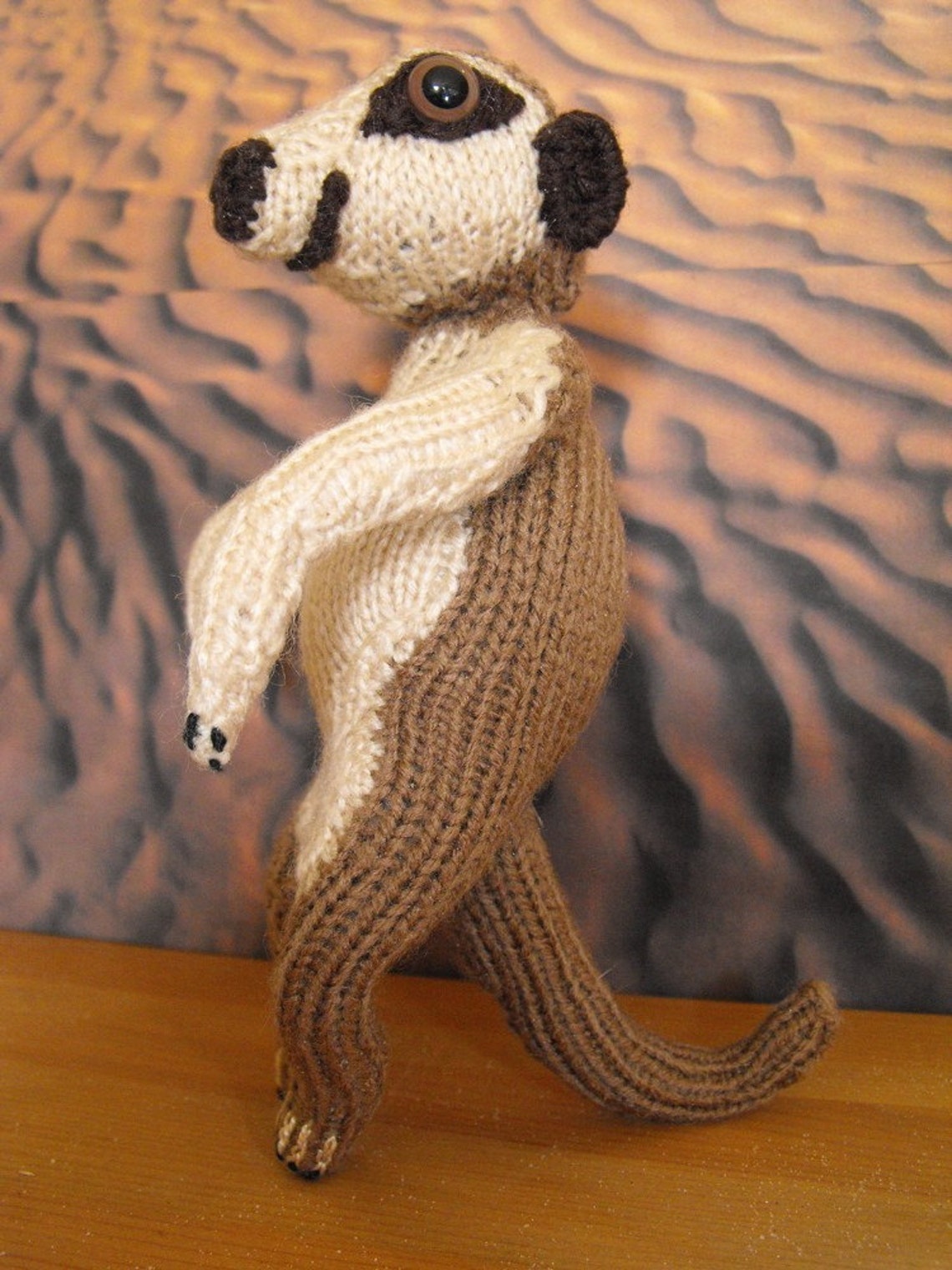 Knitting Pattern Only-meerkat Family Toy Animal Pdf Download - Etsy
