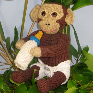 Instant Digital File PDF Download Knitting Pattern charlie Baby ...