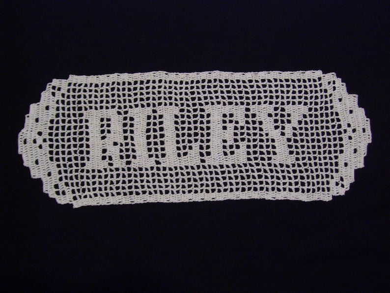 Personalized Name in Crochet - Etsy