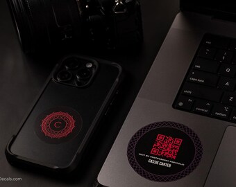 3x3 Circle STICKERS - Etsy