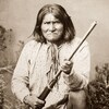 Professionally Restored Vintage Photograph of Native American Comanche ...