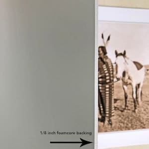 Kat-o-capee, Professionally Restored Large Photograph of Vintage Native ...