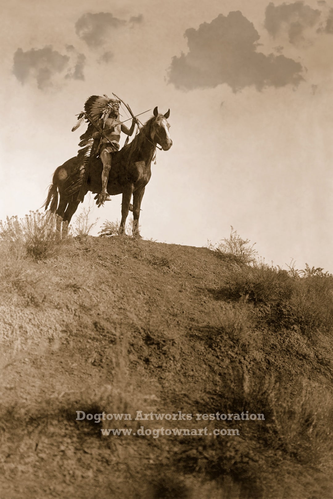 Ready for the Fight, Professionally Restored Large Photograph of ...