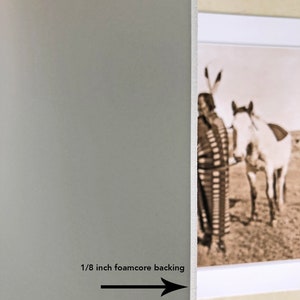 Joe Black Fox, Professionally Restored Large Photograph of Vintage ...