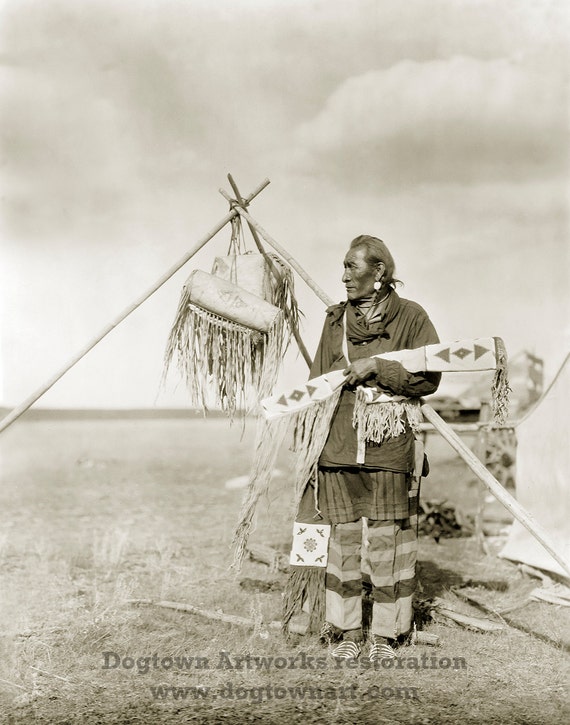 Native American Blackfoot Tribe