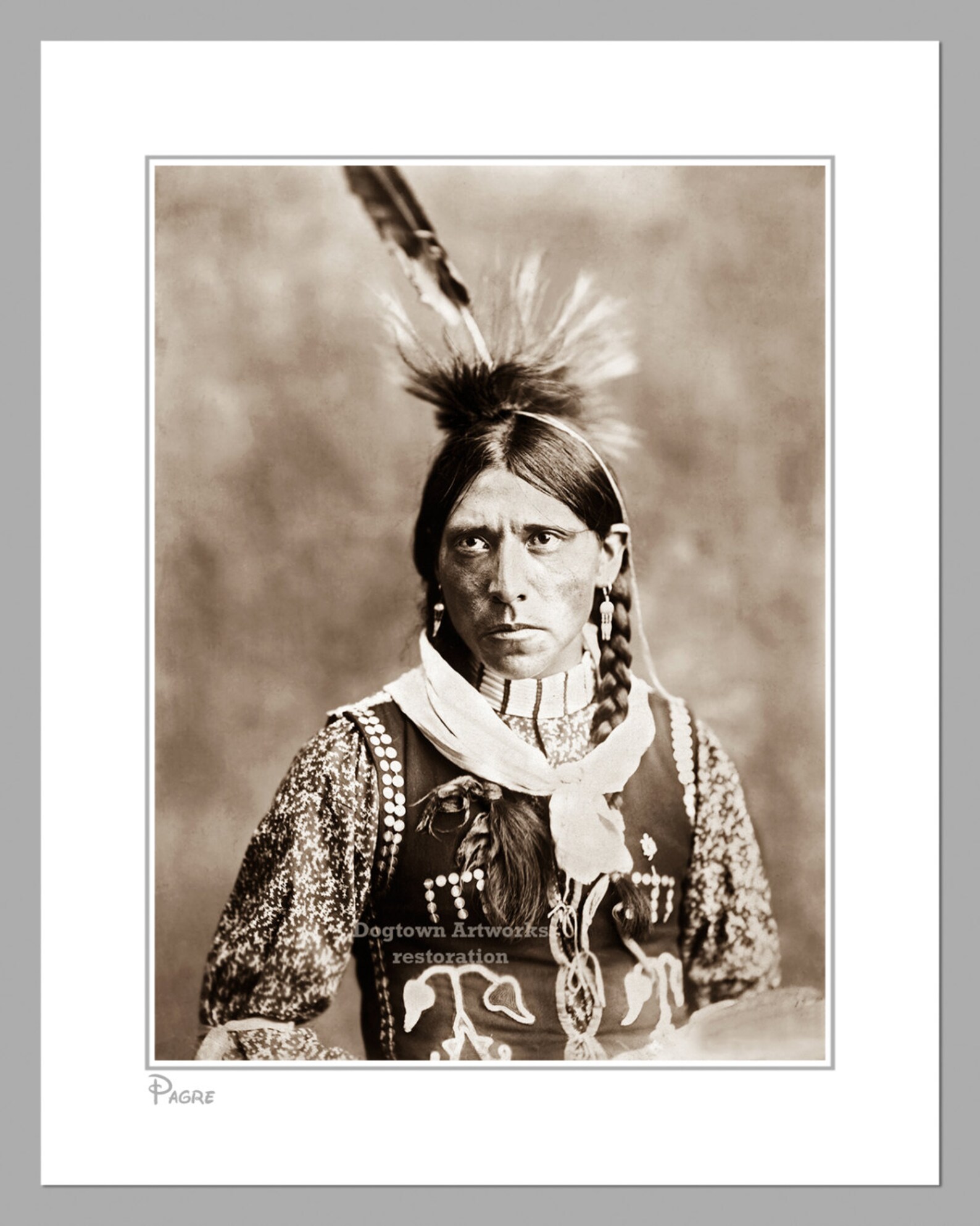 Pagre Professionally Restored Large Photograph of Vintage - Etsy