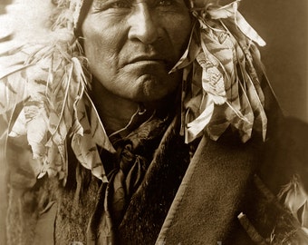 Red Wing Large Restored Vintage Native American Indian