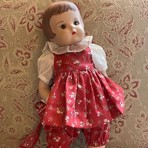 Vintage 1930s Era Patsy Ann Type Doll Rep Compo 17" Tall Mcnees Mold ...