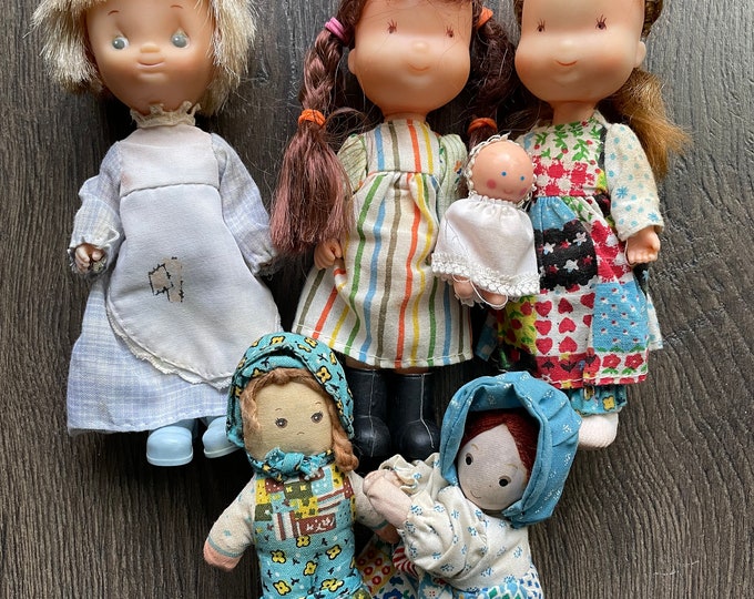 U Pick Vintage 1970s 1980s Mini Dolls American Greetings Holly Hobby ...