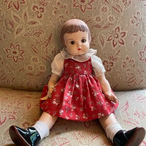 Vintage 1930s Era Patsy Ann Type Doll Rep Compo 17" Tall Mcnees Mold ...