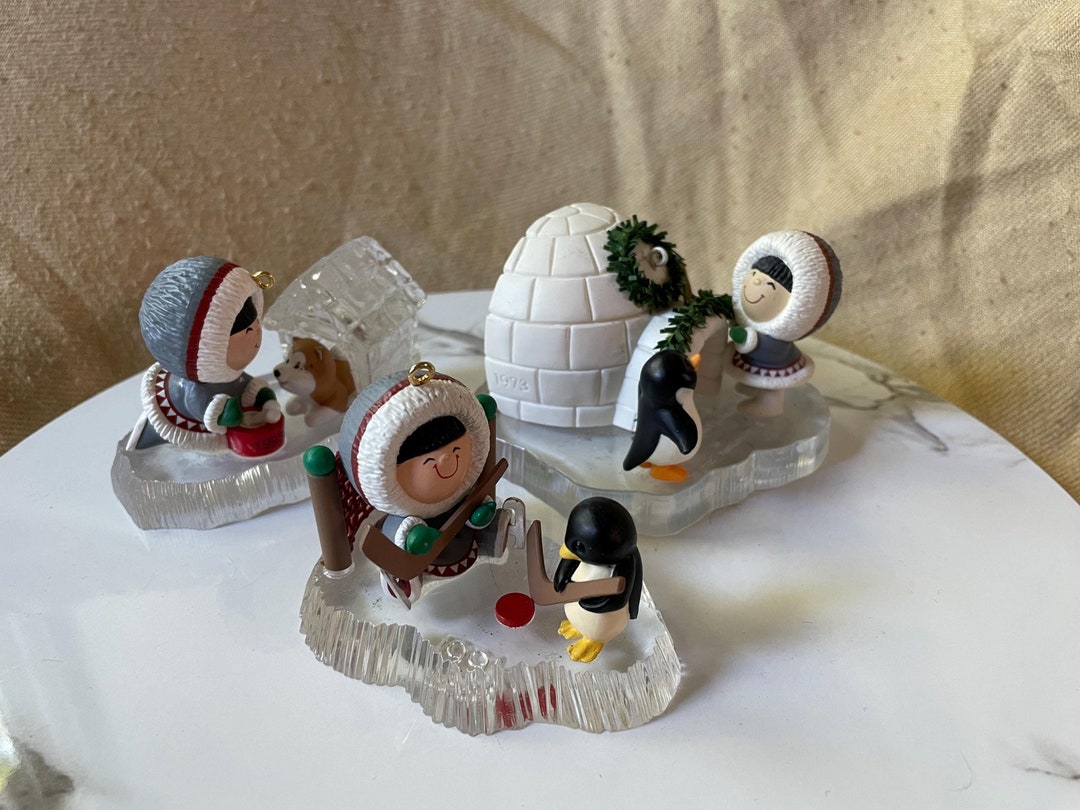U Pick Vintage Frosty Friends Hallmark Keepsake Ornament 1993 Eskimo ...