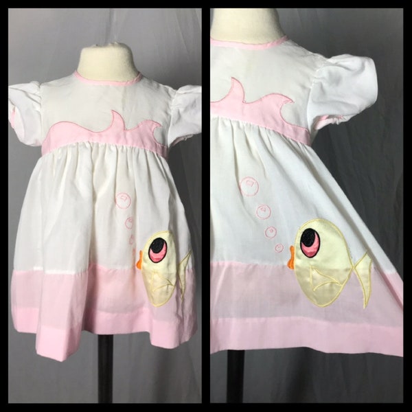 Girls Applique Dress - Etsy