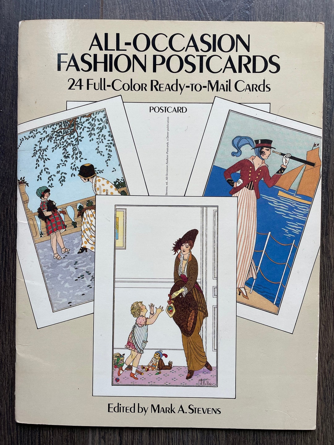 Vintage 1988 1980s All Occasion Fashion Postcards 20 Full Color Ready ...
