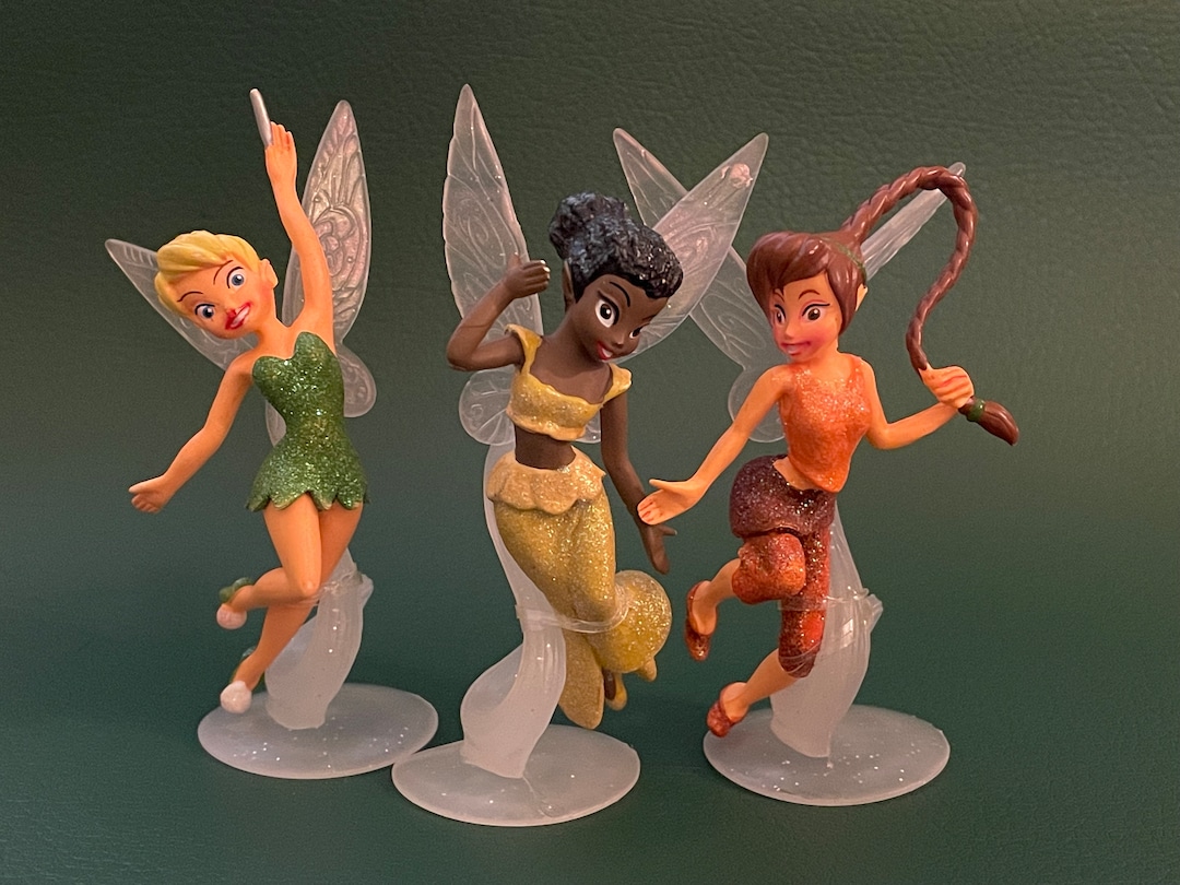 U Pick Disney Cake Topper Neverland Fairies Tinkerbell Fauna Iridessa ...