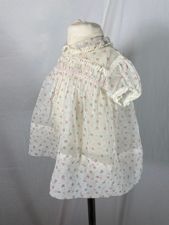 Vintage 1950s Era Nannette Little Baby Girl's Sheer F… - Gem