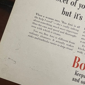 Vintage 1940 1940s Mccall's Homemaking Magazine One Page Poster Style ...