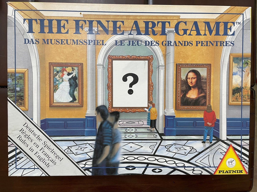 Vintage 1996 1990s the Fine Art Game by Piatnik Nr 6416 by G Kodys S ...