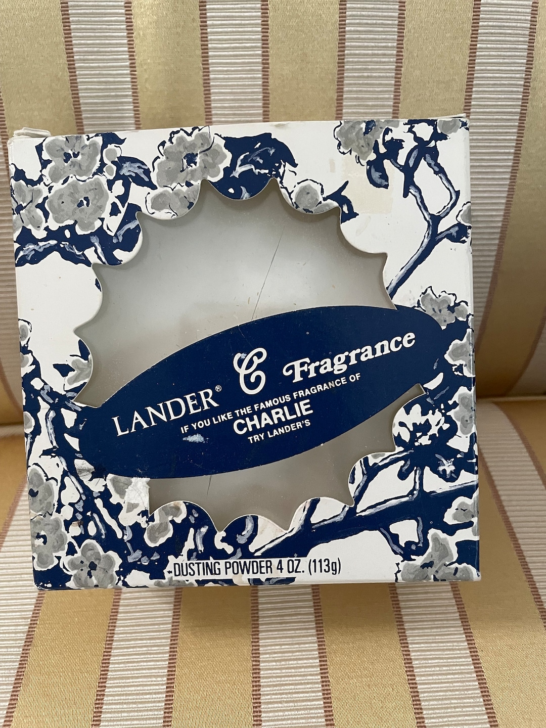 Vintage 1960s or 70s Lander & Fragrance Charlie Dusting Powder 4 Oz Box ...