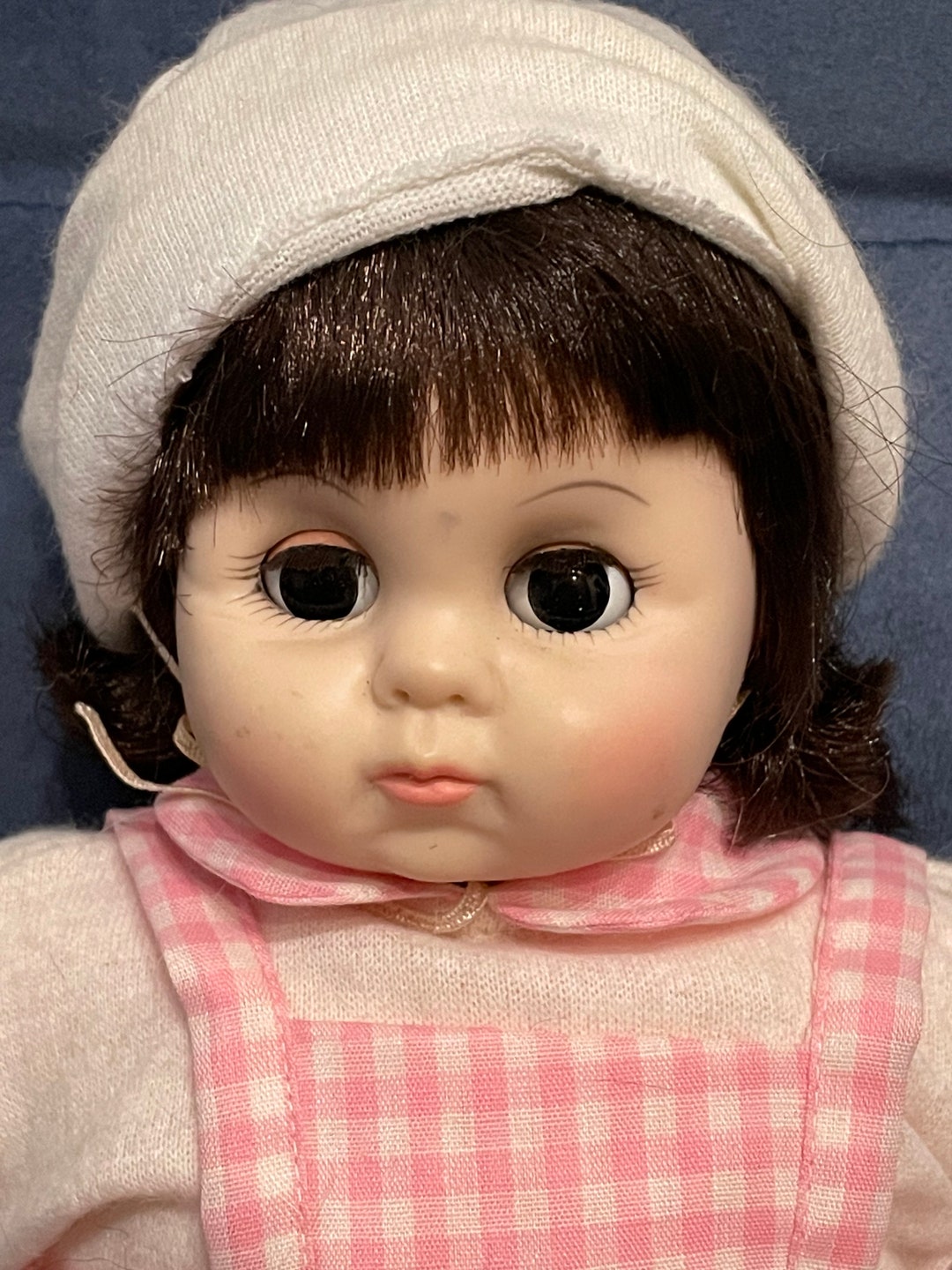 Vintage 1977 1970s Madame Alexander Doll Baby Sister ~ 16" Tall Brown ...