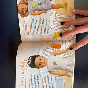 American Girl First Class Flight Set Airline 2012 Accessories and Book ...