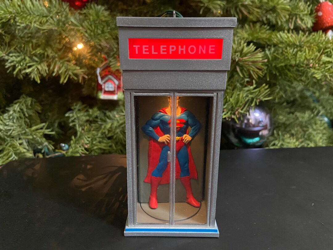 Vintage 1994 1990s Hallmark Keepsake Ornament DC Comics Superman ...