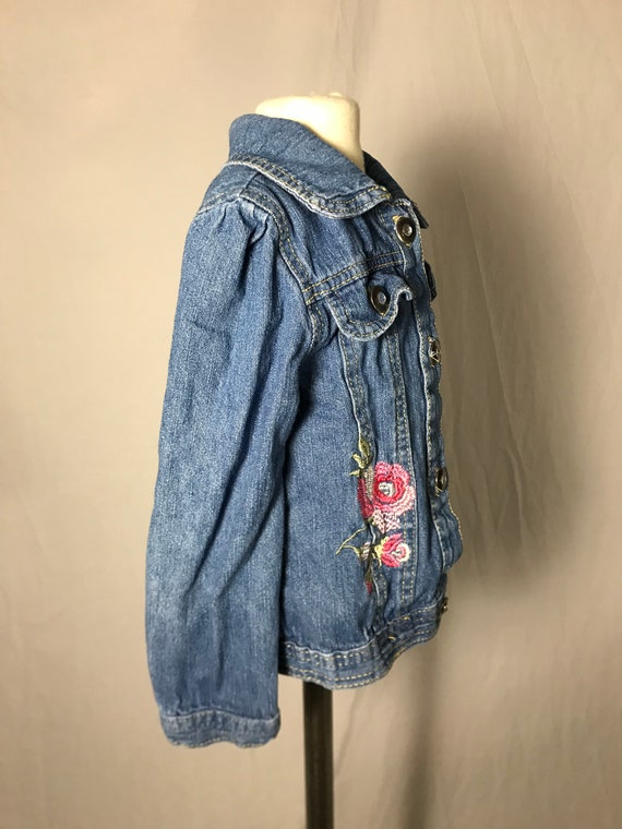 Vintage Nannette Kids Little Girl's Button Front Deni… - Gem