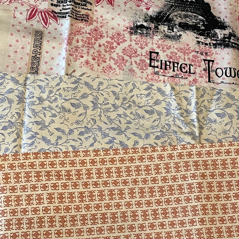 Eiffel Tower Quilt Panel - Etsy