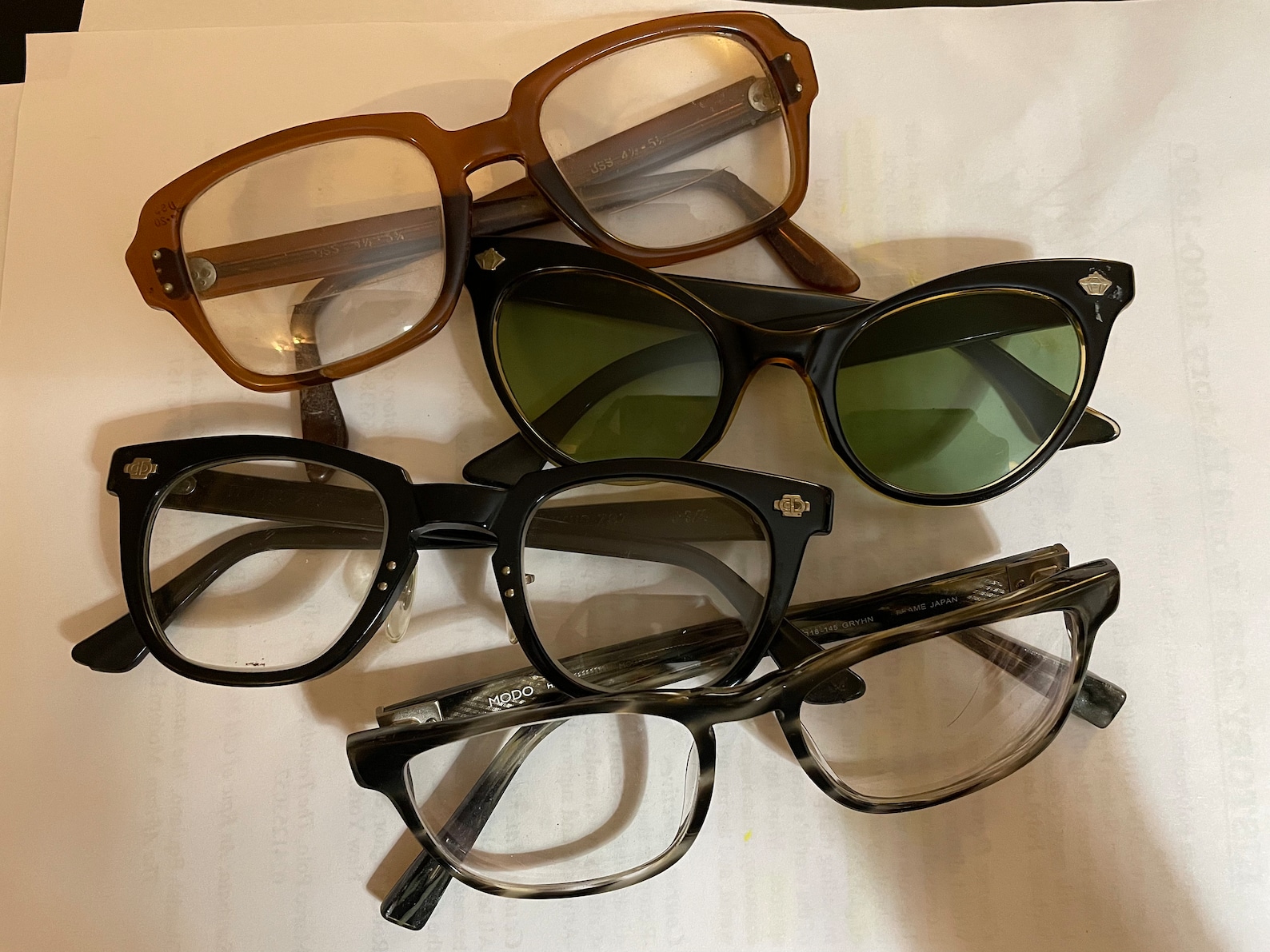 U Pick Vintage Plastic Eyeglasses Frames PRESCRIPTION LENSES - Etsy