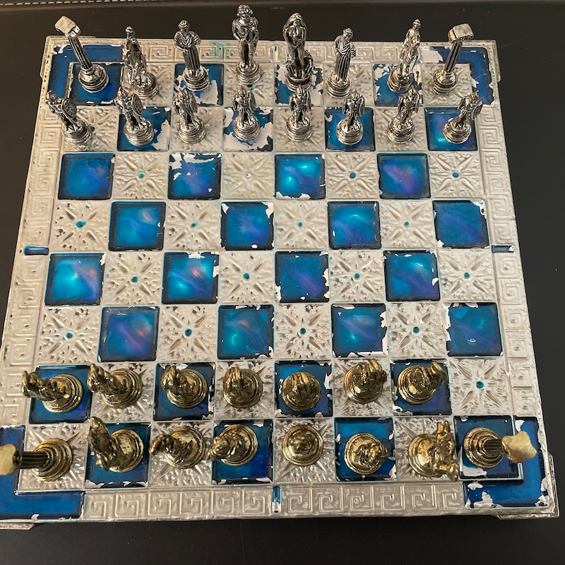 Greek Chess Set - Etsy