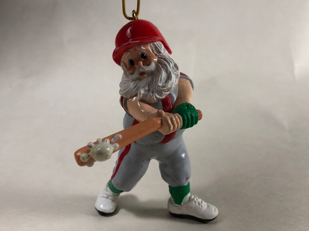 Vintage 1987 1980s Hallmark Ornament North Pole Nicks Santa Claus ...