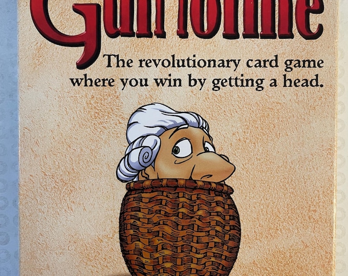 Reissue of Guillotine Card Game - French Revolution - 110 Cards - 2-5 ...