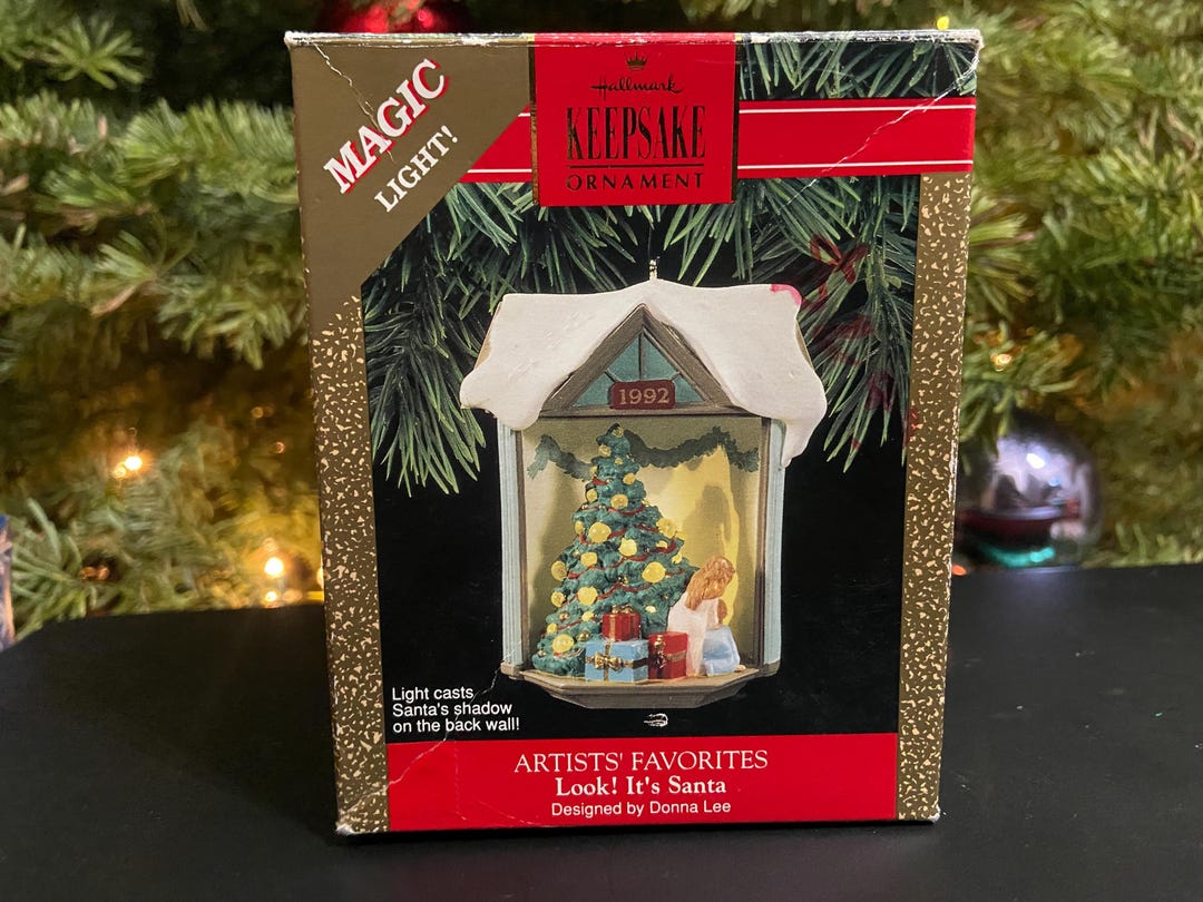 Vintage 1992 1990s Hallmark Keepsake Christmas Ornament Artists ...